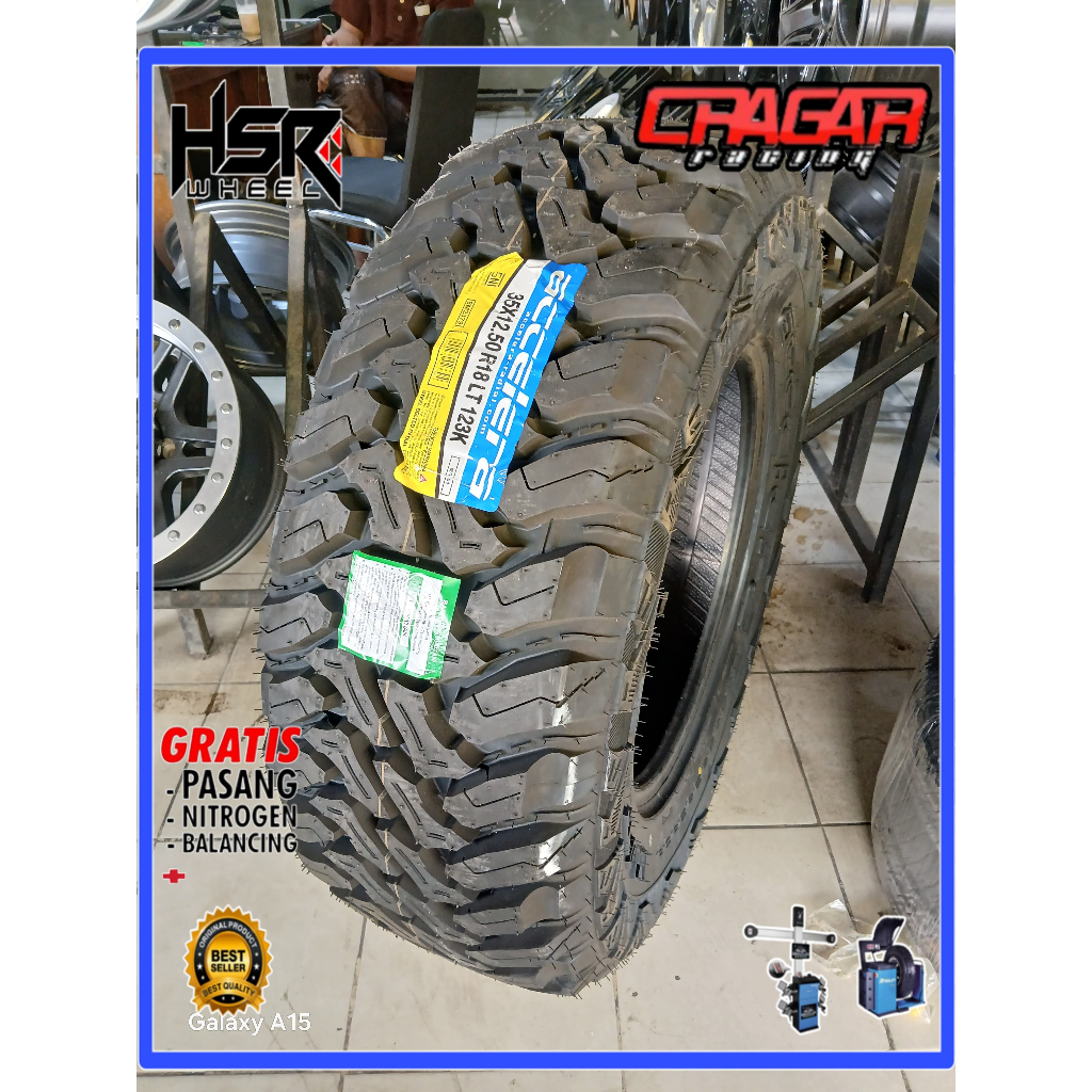 Jual Ban Mobil Ukuran 35 12,5 Ring 18 Merk ACCELERA MT01 - Ban Mobil ...
