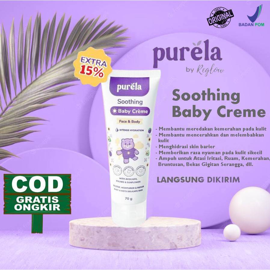 Jual Purela Soothing Baby Cream Skincare Baby & Anak Purela Skincare ...