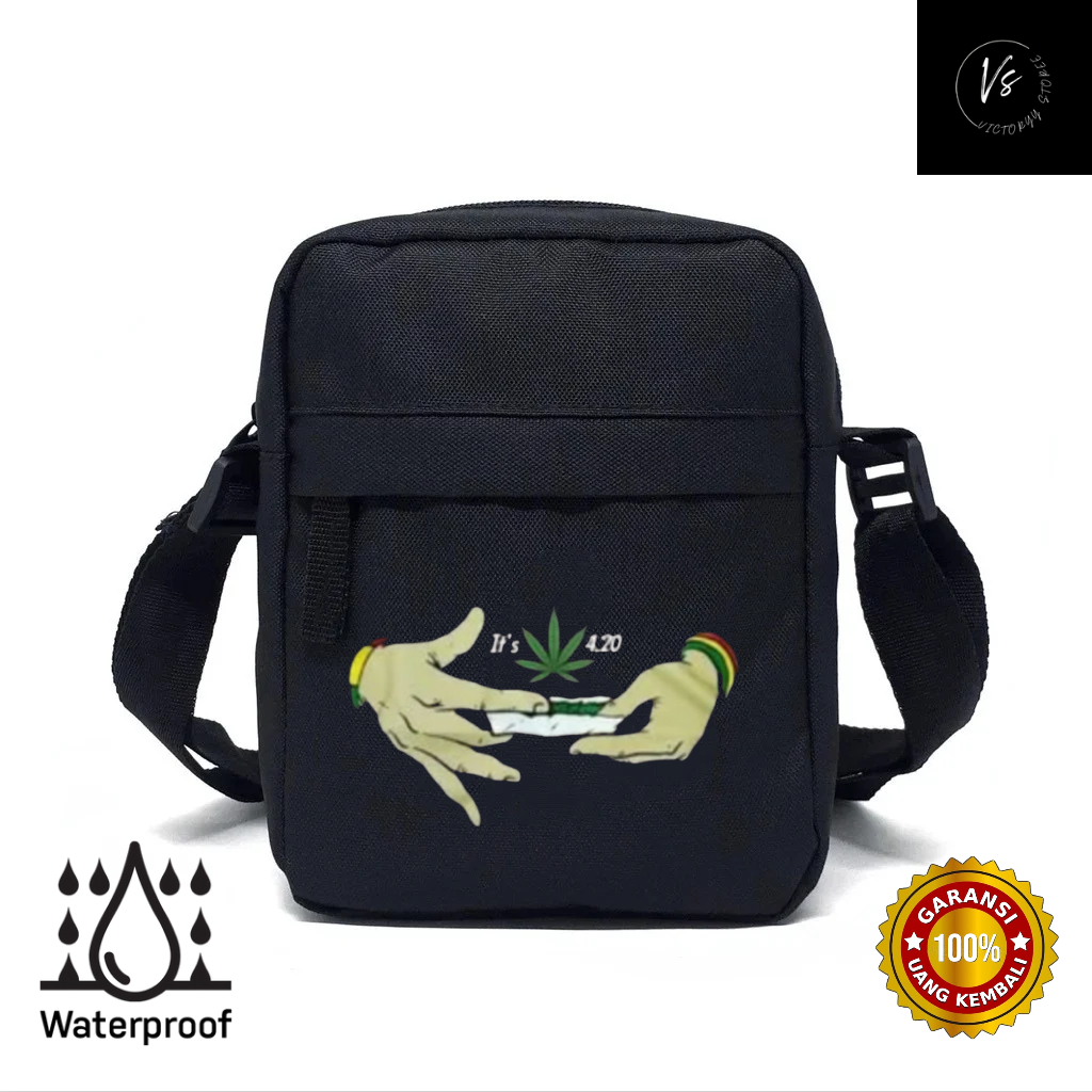 Jual Sling bag pria mini distro keren tas selempang pria wanita terbaru ...