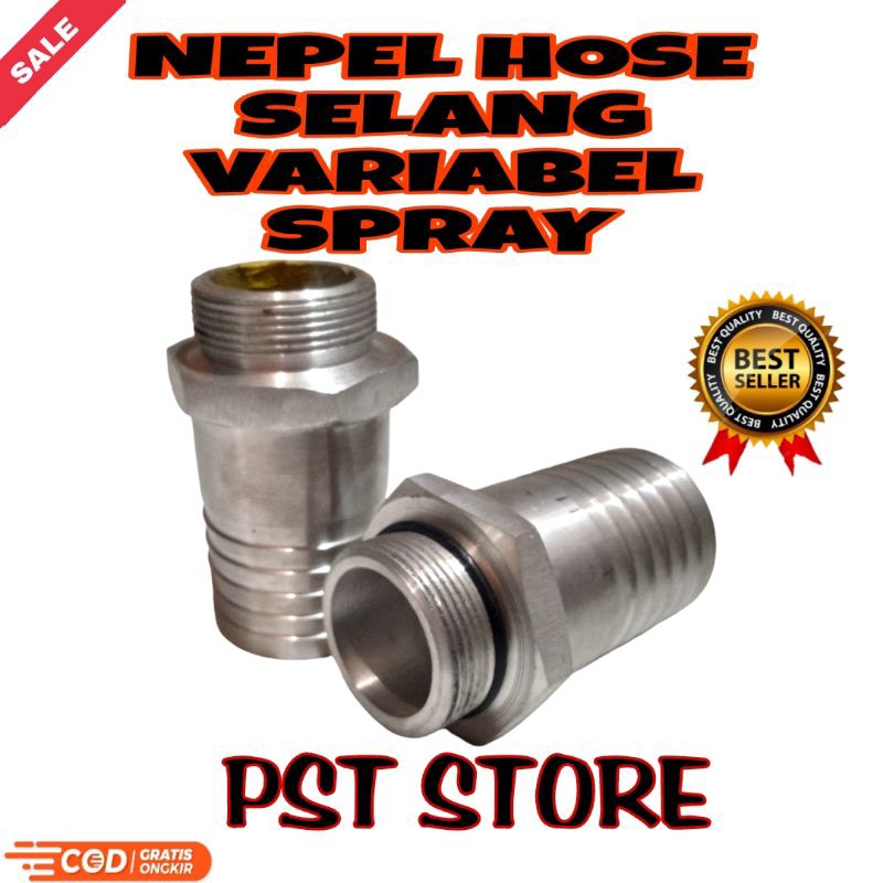 Jual Konektor Nepel Hose Selang Untuk Variabel Spray UKURAN 1"/1.5"/2 ...