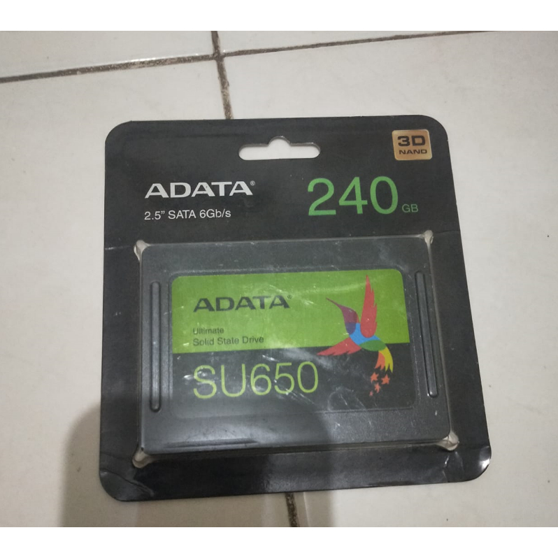 Jual SSD Adata 240gb su650 SATA | Shopee Indonesia