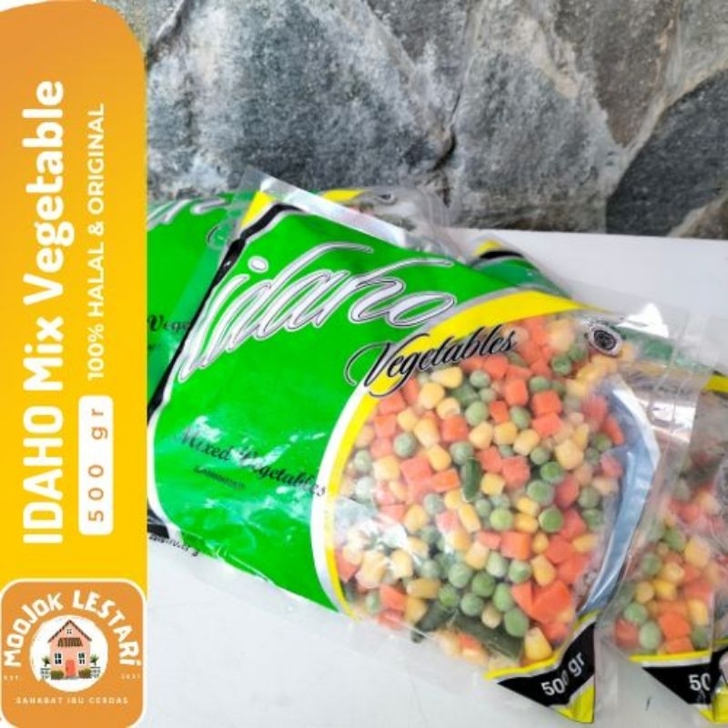 Jual IDAHO Mixed Vegetables 500gr Sayuran Beku/Frozen Halal Original ...