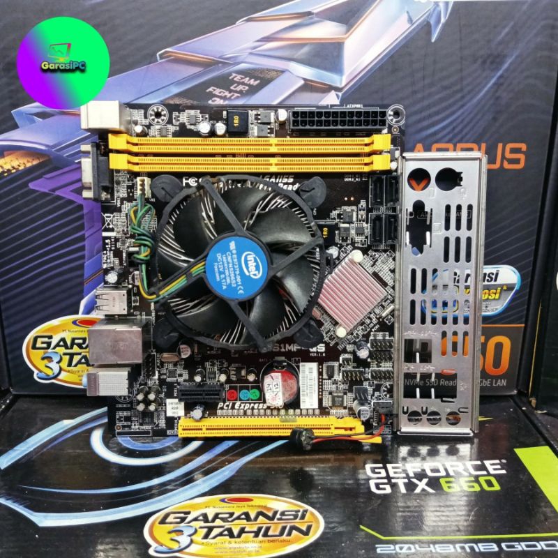 Jual PAKET Motherboard H61 Biostar Processor Intel Core i5 Socket LGA ...