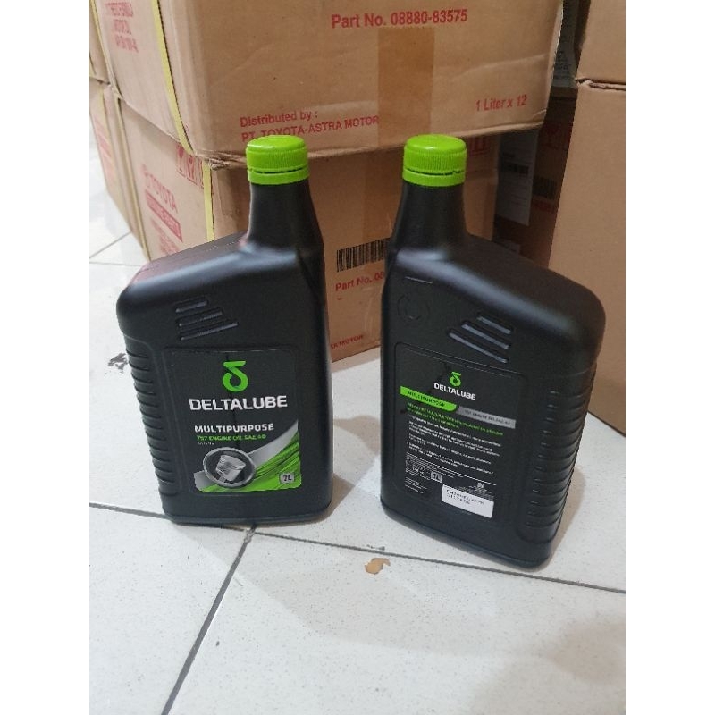 Jual OLI MESIN DELTALUBE MOTOR DAN MOBIL MULTI PURPOSE 757 ENGINE OIL ...
