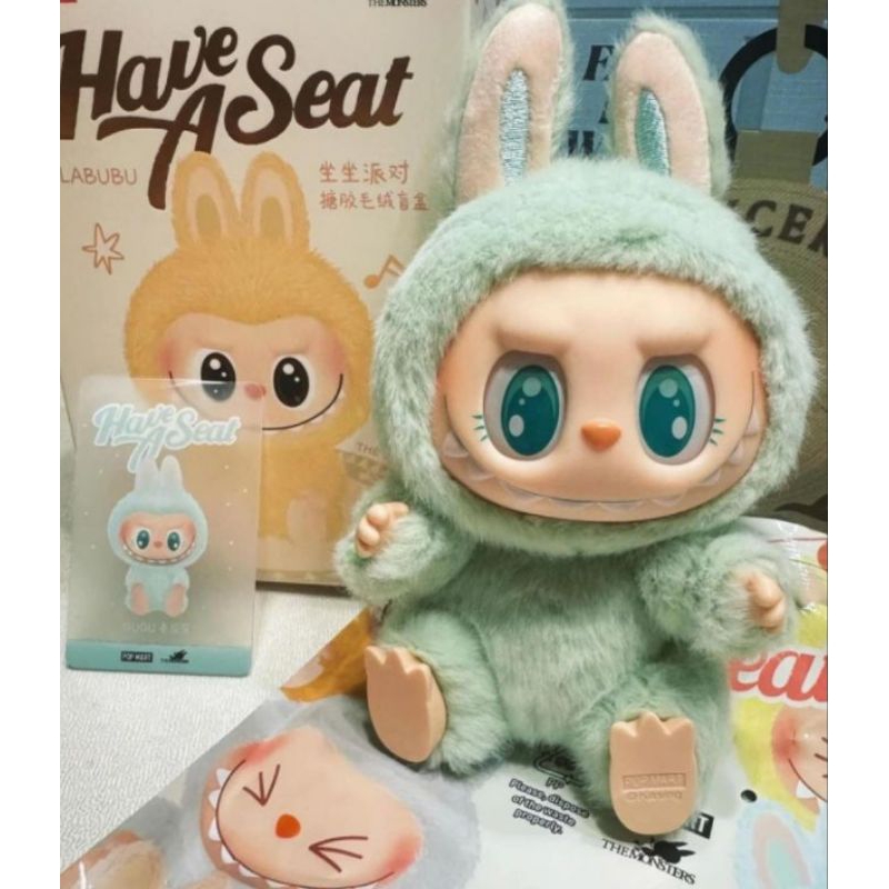 Jual LABUBU The Monsters Macaron Have a seat limited 2nd generation figure by POP MART - QUQU ...