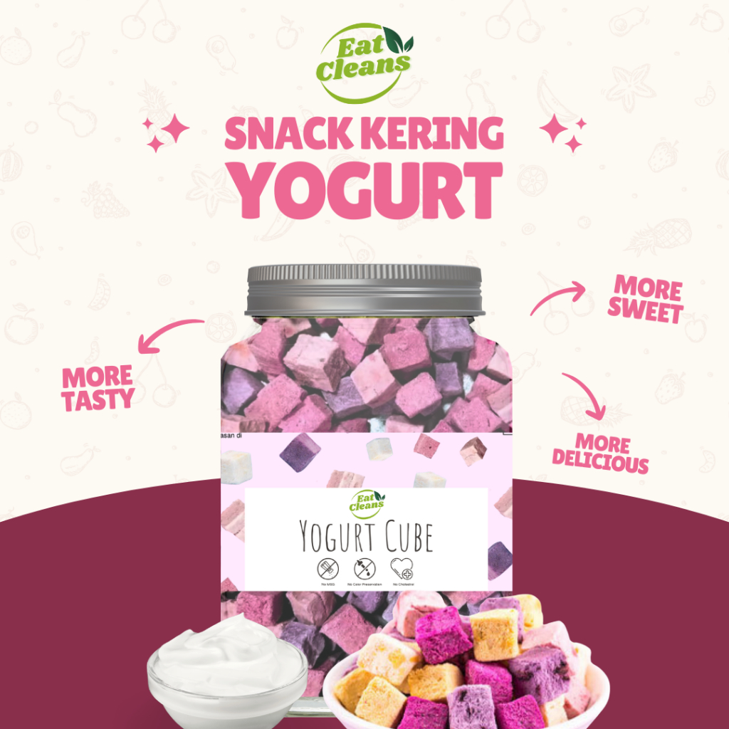 Jual Freeze Dried Crispy Yogurt Fruits Mix Flavor - Snacks Yoghurt ...