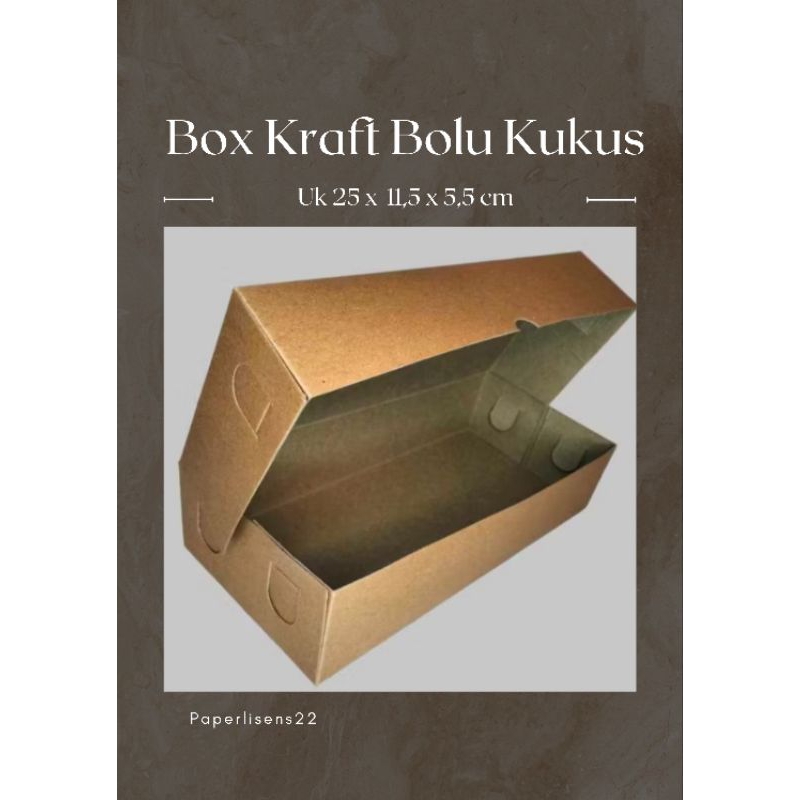Jual (10pcs) Box bolu kukus/Box snack hajatan/box roti bolen | Shopee ...