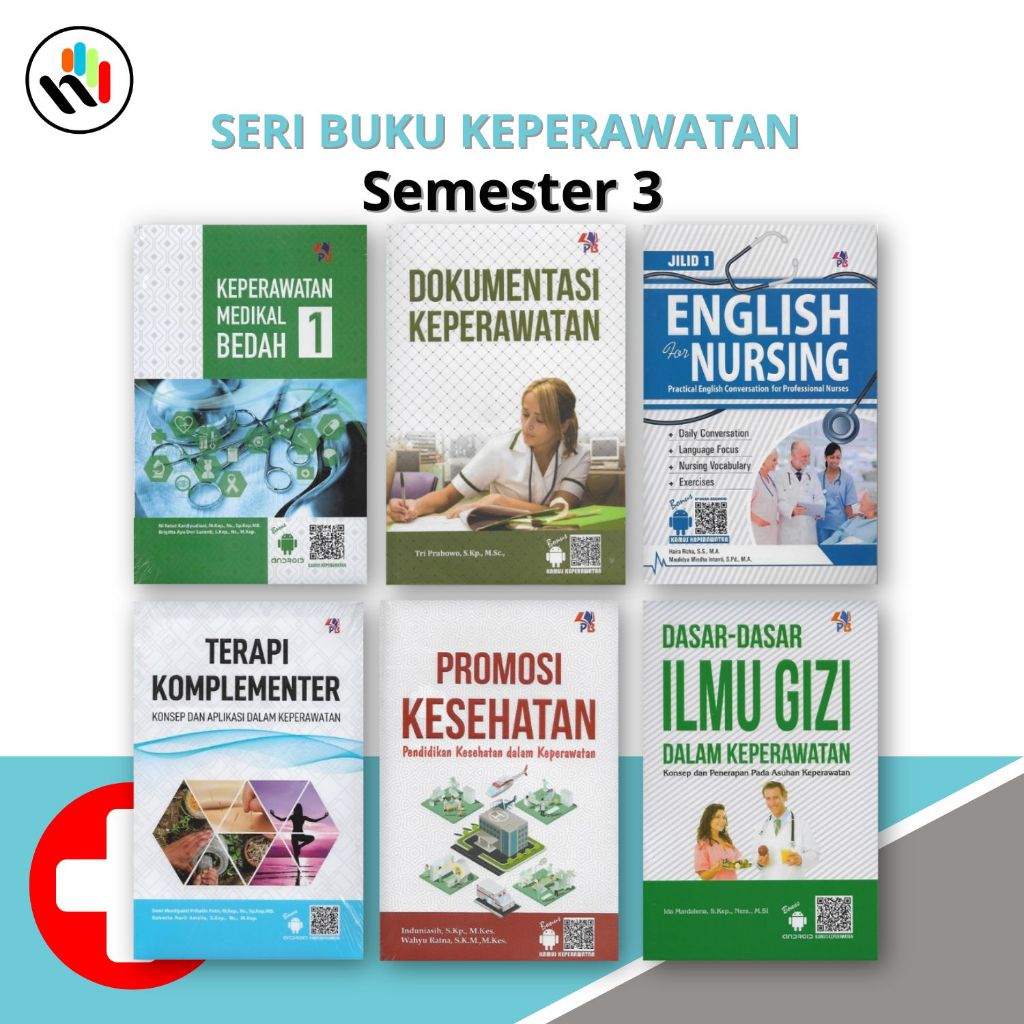 Jual Buku Keperawatan Semester 3 : Promosi Kesehatan,Dasar-Dasar Ilmu Gizi,Medikal Bedah 1 ...