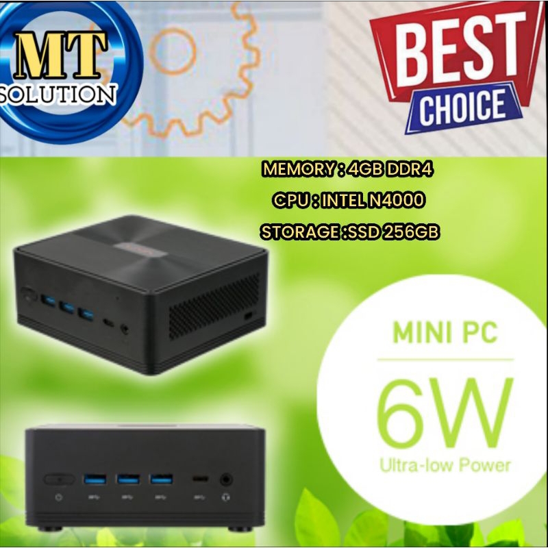 Jual MINI PC ECS LIVA Z2 INTEL N4000 MEMORY 4GB SSD 256GB | Shopee ...