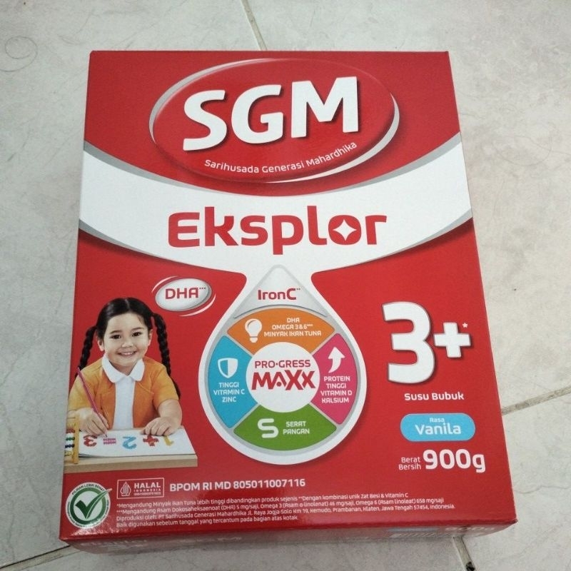 Jual SGM 3+ VANILA 900gr Promo ( FREE HADIAH MENARIK ) | Shopee Indonesia