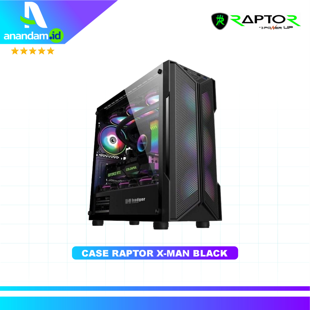 Jual Casing Gaming Raptor X-Man | Shopee Indonesia