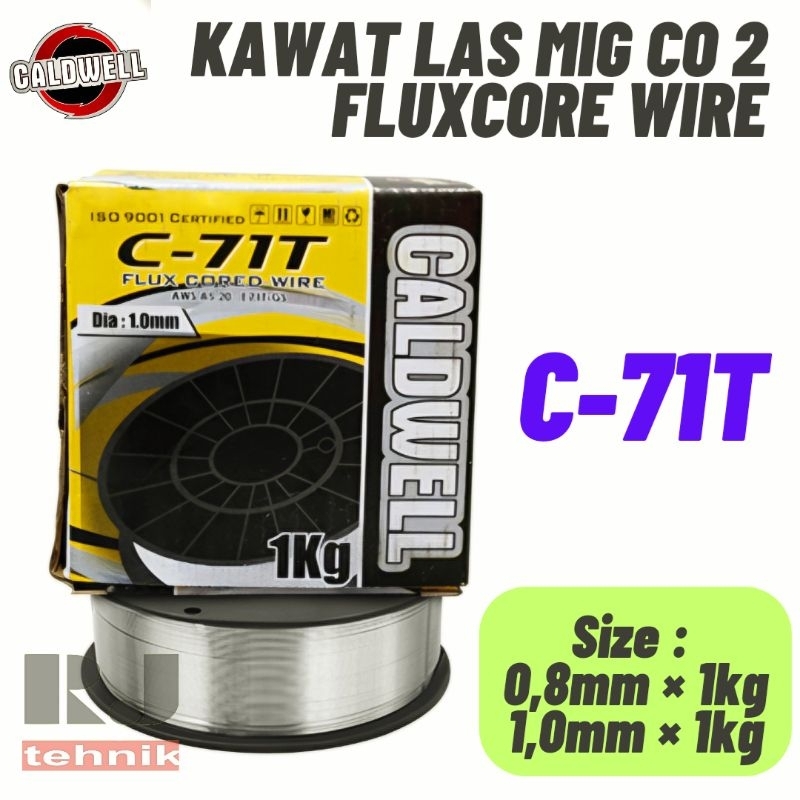 Jual Kawat Las MIG 0,8mm Flux Core MIGi 120 130 isi 1kg Welding Wire Tanpa Gas CO2 | Shopee ...