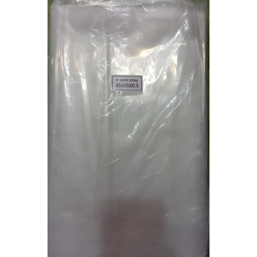 Jual Plastik PE 35x65x0.5 dan 35x65x0.3 untuk es batu merk AREN ...