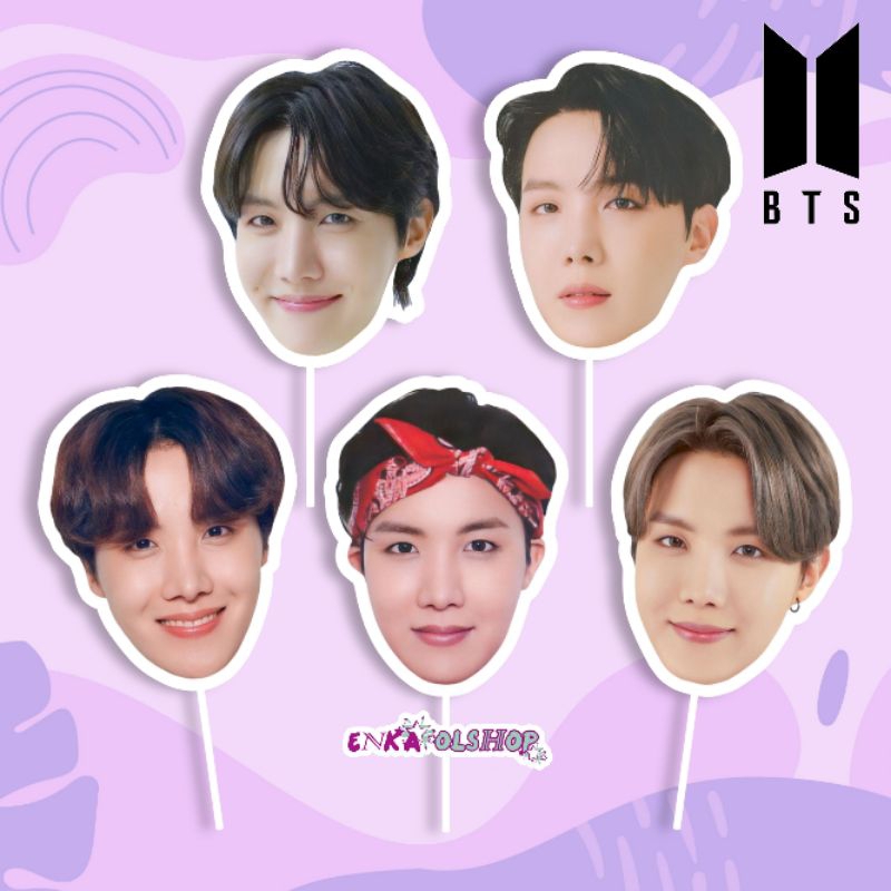 Jual FAN FACE/KIPAS MUKA BTS : J-HOPE handfan, kipas kpop, kipas ...