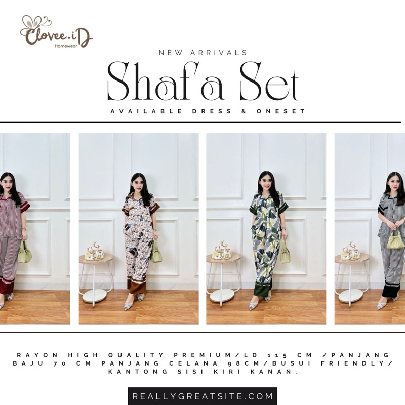 Jual shafa set oneset by fanessa wear | Shopee Indonesia