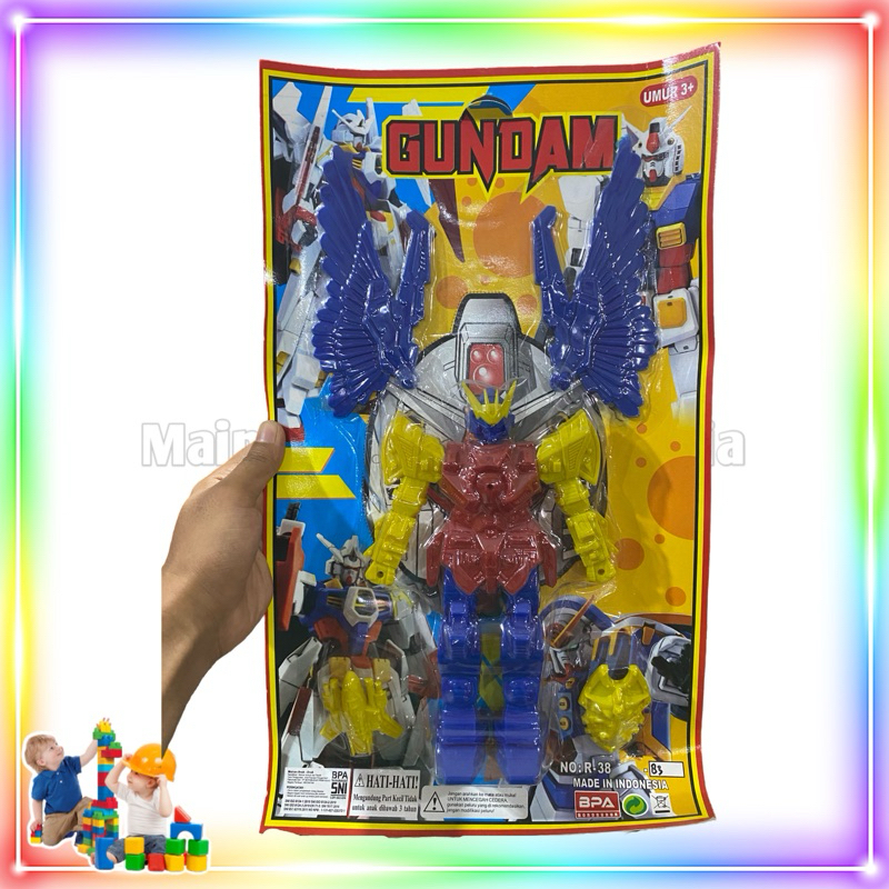 Jual CST Mainan Robot Gundam Sayap Warna Warni | Shopee Indonesia