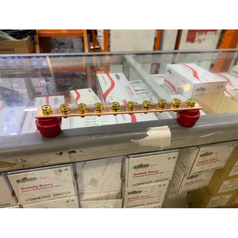Jual Busbar Nol Arde FTB800 30x200mm lebar 2cm panjang 20cm sudah ...