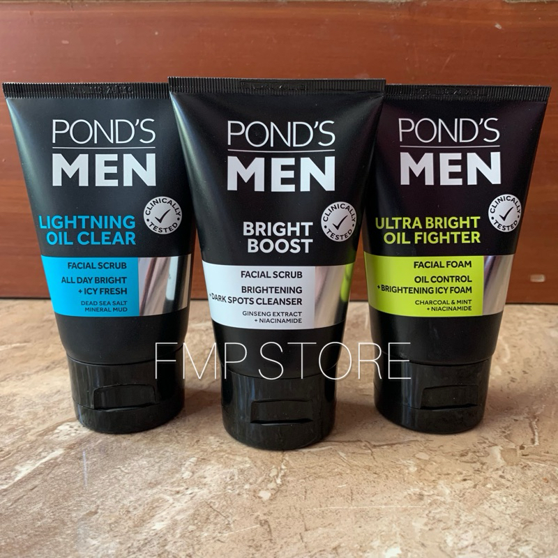Jual Ponds Men Facial Foam 100gr | Shopee Indonesia