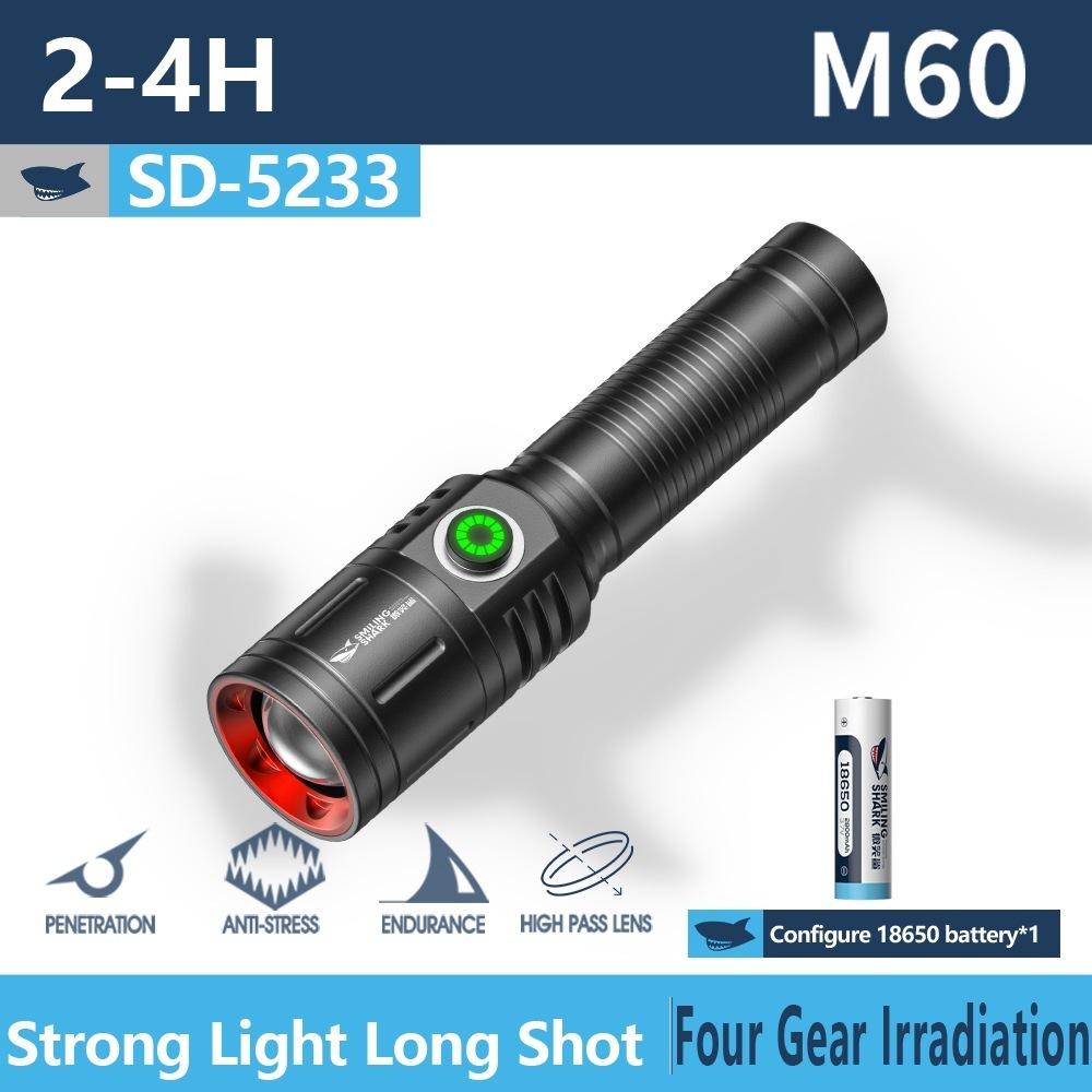 Jual SENTER LED MINI 60W SMILING SHARK SD-5233 M60 - SUPER TERANG ...