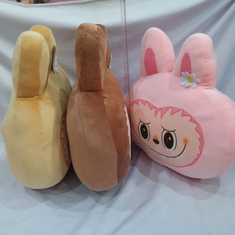Jual Boneka Labubu Bantal Empuk Kepala Labubu Makaron The Monster Plush ...