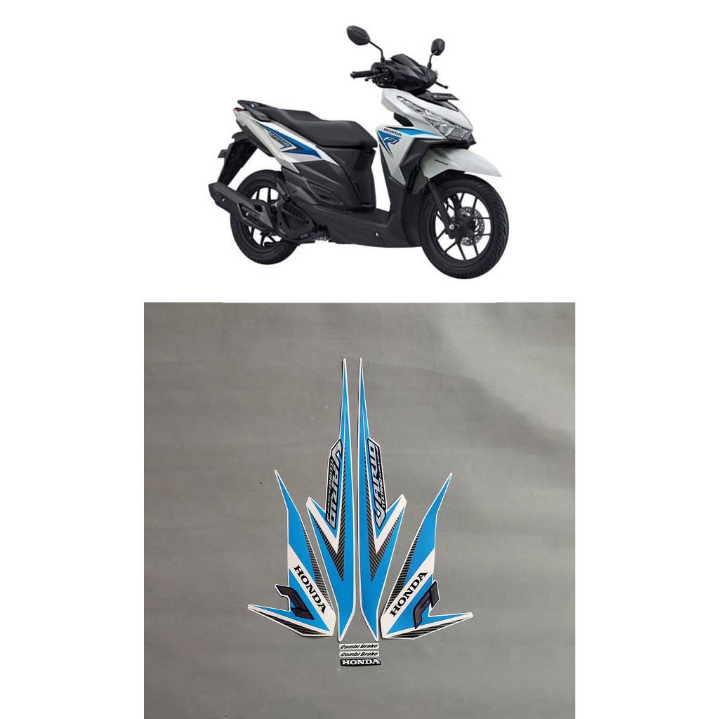 Jual STIKER STRIPING & LIS BODY MOTOR HONDA VARIO 125 LED 2015 FI WARNA ...