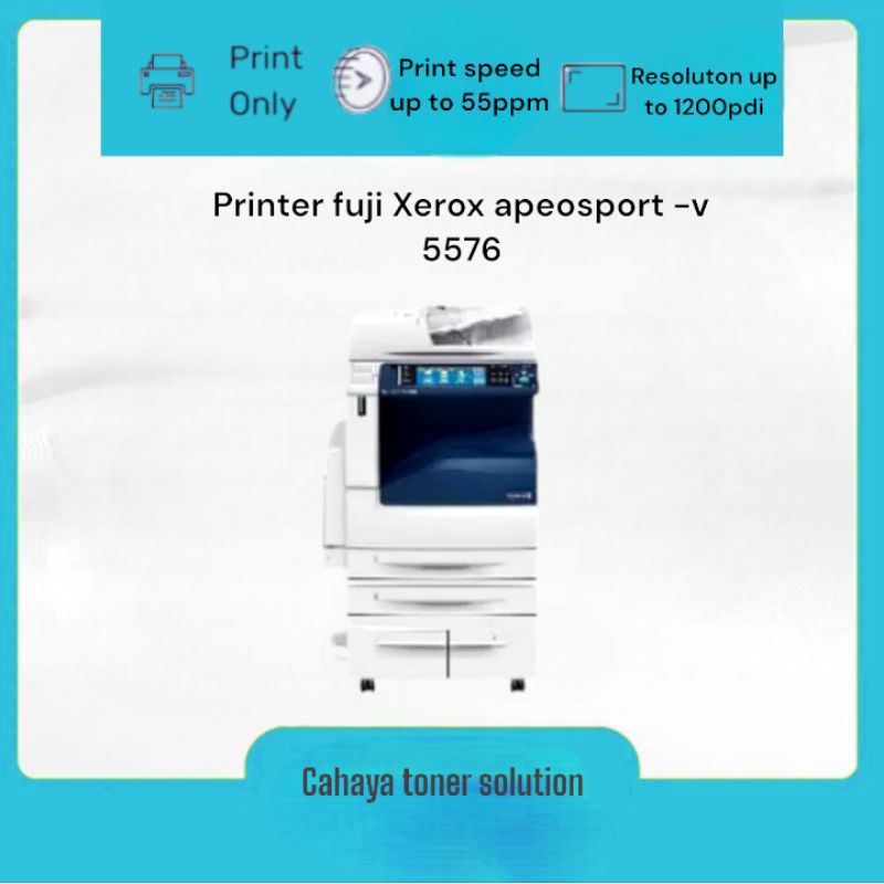 Jual printer puji Xerox Apeosport-v 5576 color mesin digital printing A3+/Xerox 5576 90% mulus ...