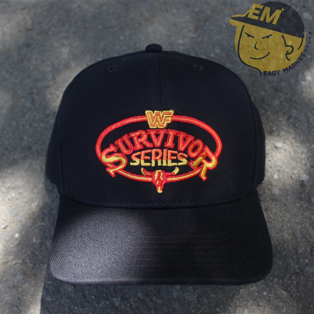 Jual Vintage WWF SMACKDOWN SURVIVOR SERIES 94 HAT | Shopee Indonesia