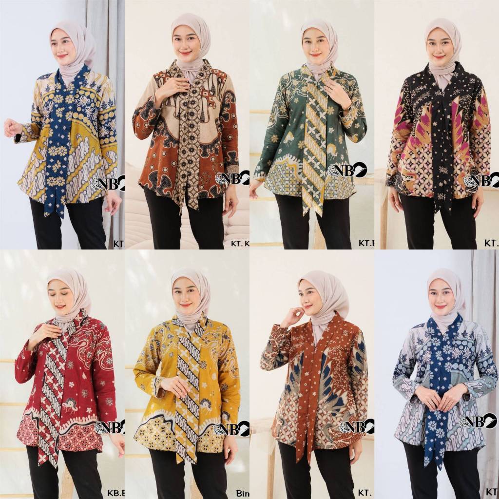 Jual Batik etnik murah / atasan batik wanita murah / batik kantor murah ...