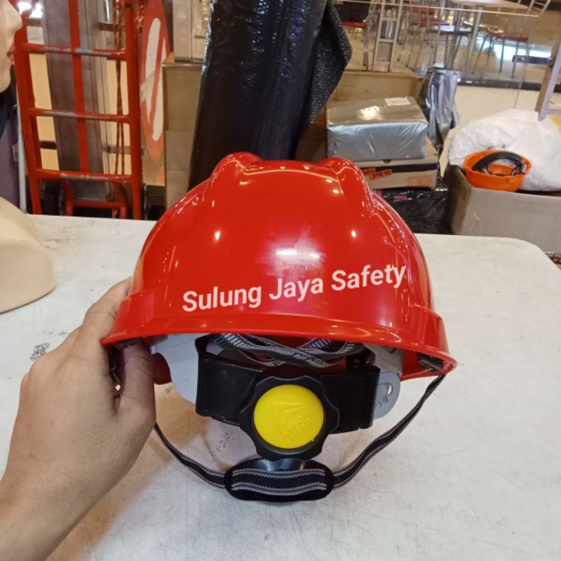 Jual Helm Safety Proyek Arrowhead V-Gard Fullset inner Fastrack + Tali ...