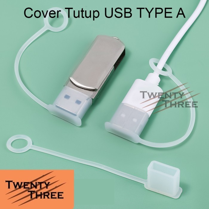 Jual Penutup Cover Tutup Kabel Data Charger Flashdisk USB Type A Anti ...