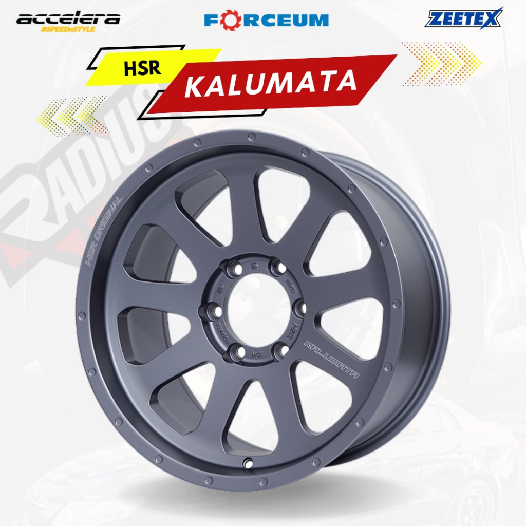 Jual Velg mobil pajero fortuner triton hilux dll hsr kalumata ring 18 pcd 6x139,7 | Shopee Indonesia