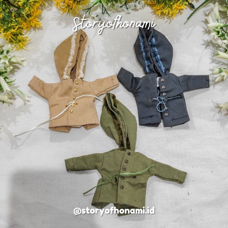 Jual TOJI JACKET - JAKET COAT NENDOROID DOLL OBITSU YMY DOD CLOTHES ...