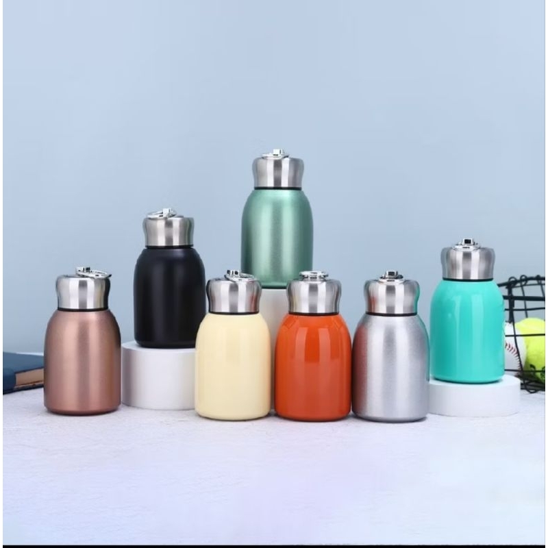 Jual Sam- 300ml termos mini tumbler mini botol minum stainless tahan ...