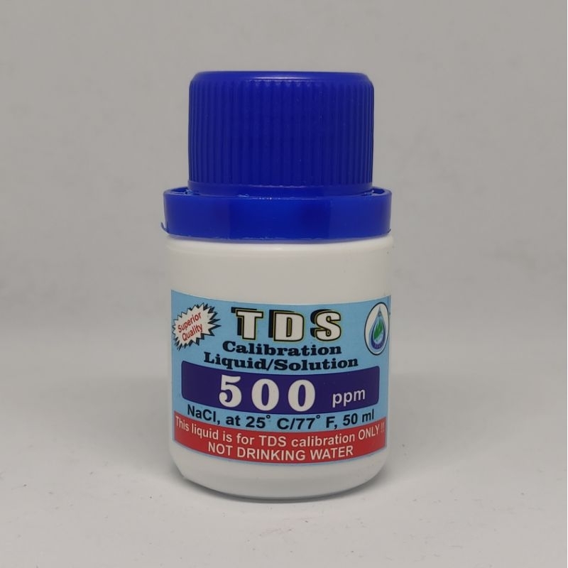 Jual Cairan kalibrasi tds meter 500 ppm | Shopee Indonesia