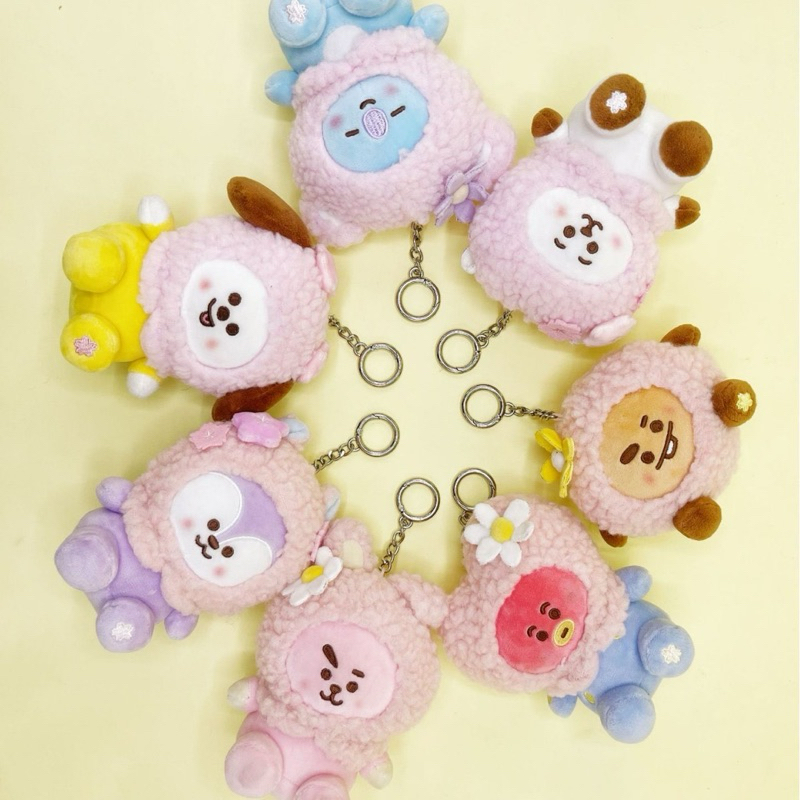 Jual READY BT21 Spring Days Edition BTS Keychain Gantungan Kunci BT21 ...
