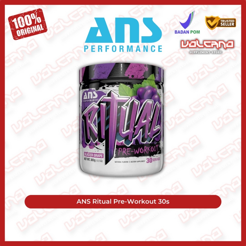 Jual ANS Ritual Pre-Workout 30 serving 360 gr Power Endurance Focus ...