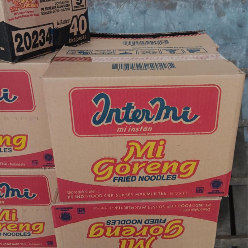 Jual mie intermi 1 dus/mie goreng/mie kuah | Shopee Indonesia