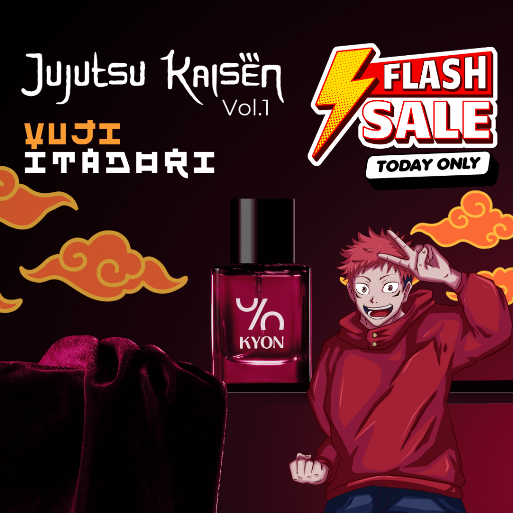 Jual Jujutsu Kaisen Inspired Perfume Yuji Itadori - KYON Perfumery ...