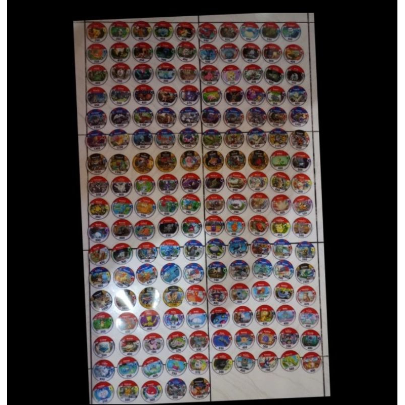 Jual Pokemon Medalion Tidak Ada Yang Kembar (165 pcs) | Shopee Indonesia