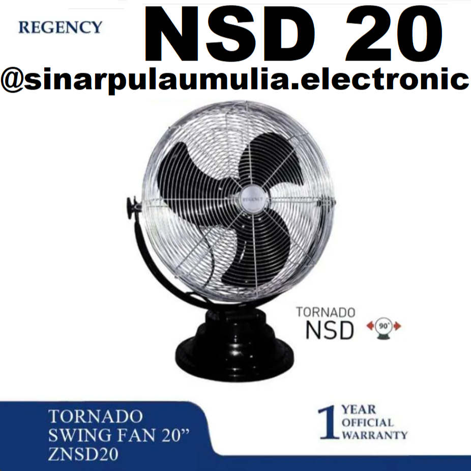 Jual Regency Tornado Kipas Angin Deluxe 20 Inch - ZNSD20 / NSD 20 ...