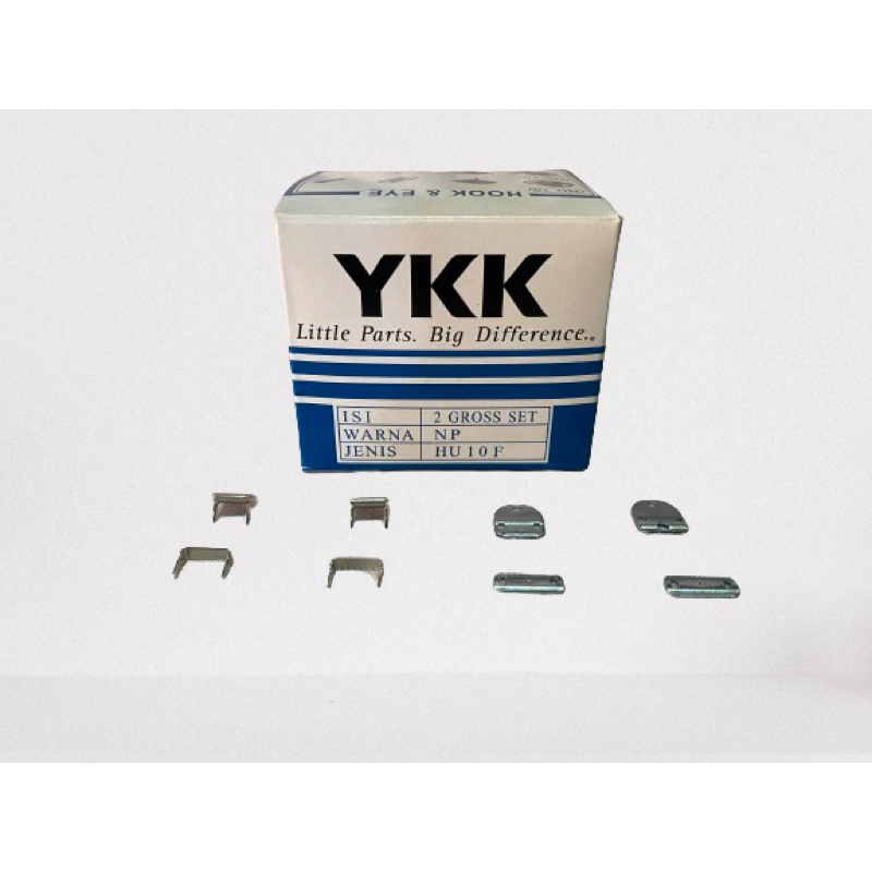 Jual Kancing hak YKK HU/HE isi 2 gross/288 pcs | Shopee Indonesia