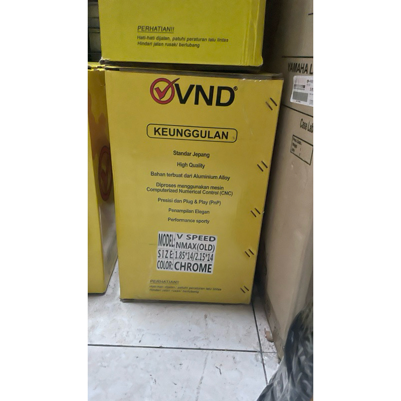 Jual Velg VND V speed VND bintang nmax old nmax new aerox pcx | Shopee ...