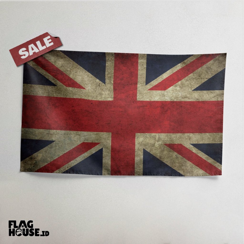 Jual Flaghouse.id - Bendera/Tapestry inggris texture | Shopee Indonesia