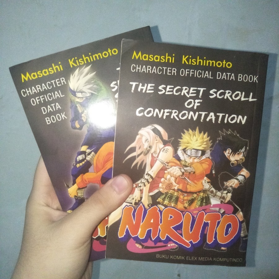 Jual Komik Naruto Character Official Databook set 2 buku | Shopee Indonesia