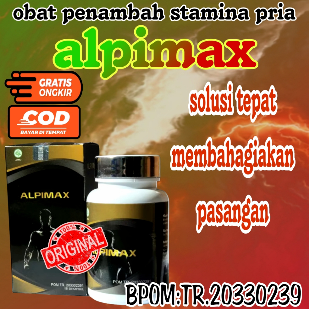 Jual ALPIMAX OFFICIAL obat kuat pria tahan lama jamu herbal obat ...
