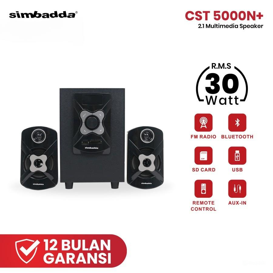 Jual Speaker Simbadda CST5000N+/ CST 5000N+ Bluetooth Multimedia ...