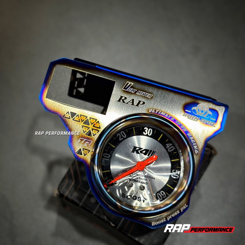 Jual BRACKET BOOST METER DAN CRP IRON BAR TITANIUM LOOK | Shopee Indonesia