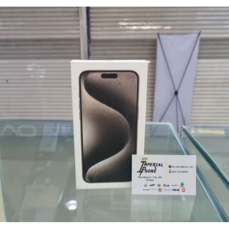 Jual iphone 15 pro max 1TB resmi | Shopee Indonesia
