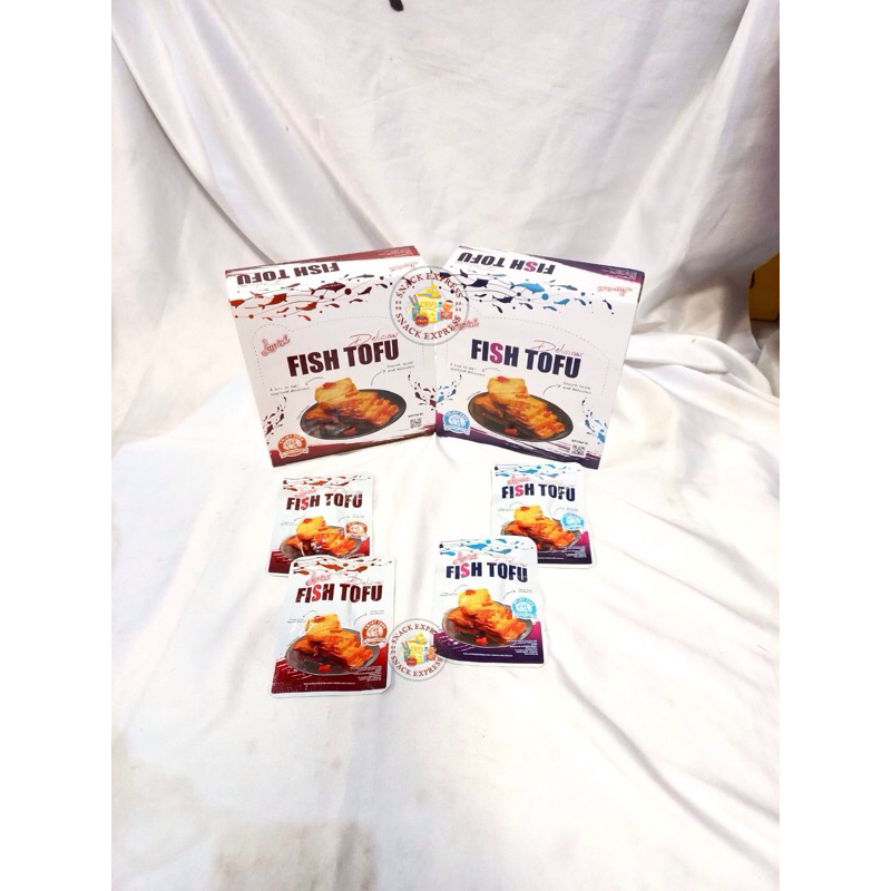 Jual Luvish Fish Tofu Box / Snack Spicy Fish Tofu Box (1 box isi 30 pcs ...