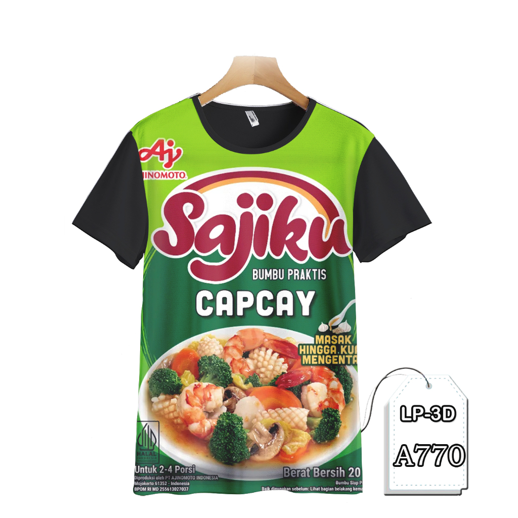 Jual Baju Bumbu Dapur Sajiku Rasa CapCay Kaos Lucu dan Trendy | Shopee ...